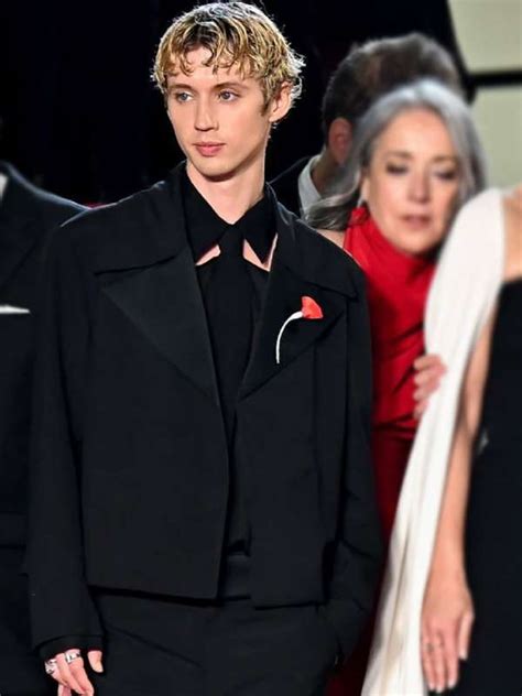 The Idol Event 2023 Troye Sivan Black Blazer Victoria Jacket