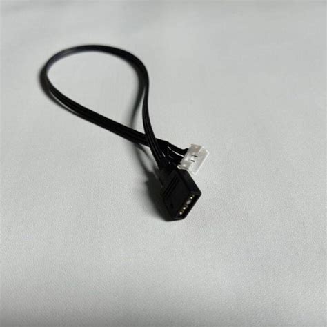 Argb 3 Pin 5v 4p 1 Mb Sync To Small Mini 4 Pin 3 Wires Coolmoon Led