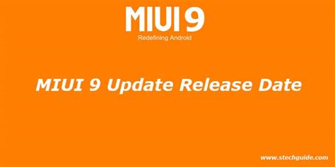 MIUI Update Release Date Set For August