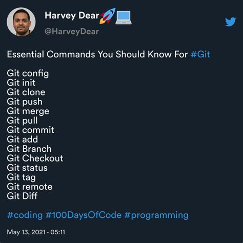 Essential Commands You Should Know For Git Git Coding Technology