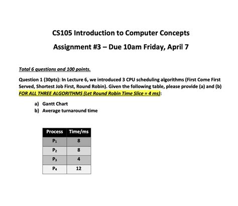 solved cs105 introduction to computer concepts assignment