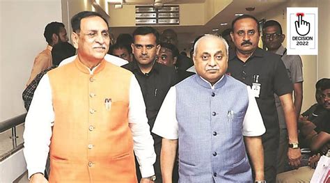 Ex Cm Vijay Rupani 3 Of His Ministers Opt Out Of Gujarat Poll Race