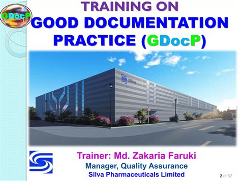 Good Documentation Practice Gdocppdf