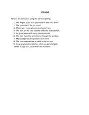 Correct The Spelling ESL Worksheet By Ned