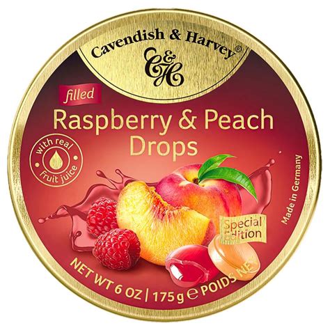 Raspberry And Peach Drops Partyhallifi