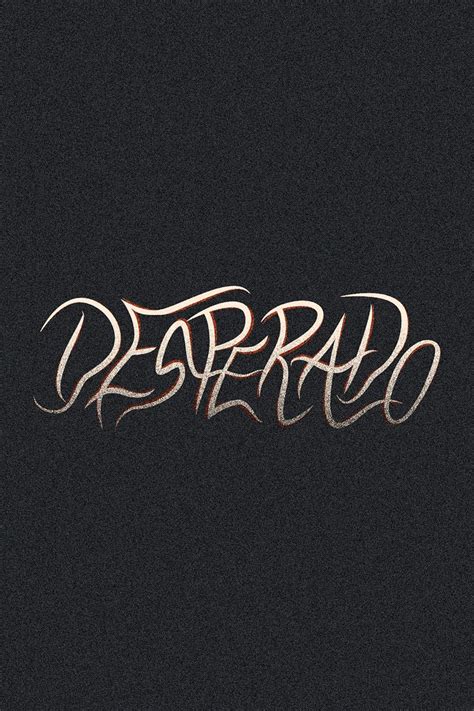 Desperado Funky Gothic Typography For Graphic Design Branding