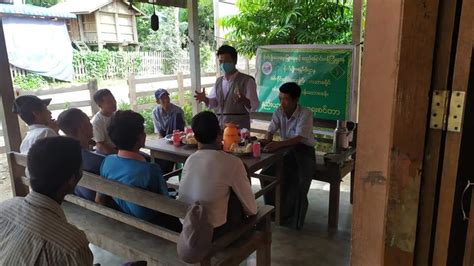 ကသာခရိုင် ဗန်းမောက်မြို့နယ် ပန်းတောနည်းပညာပေးစင်တာအတွင်း စိုက်ပျိုးနည်းစနစ်များ နှင့် မိုးစပ