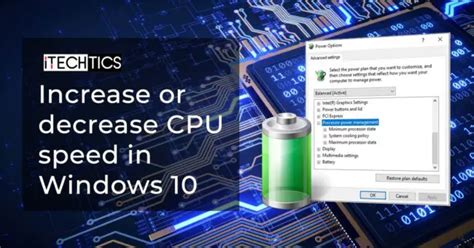 How To Increase Or Decrease Processor Power In Windows 10
