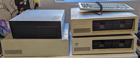 Early Ibm 5150 With Expansion Cases Rretrocomputing