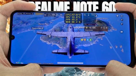 Realme Note 60 Test Game PUBG Mobile Unisoc Tiger T612 GSM FULL INFO