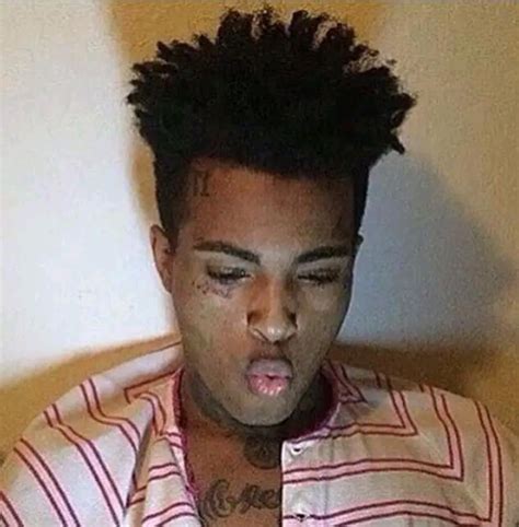 X With Black Hair Rxxxtentacion