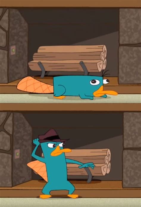 Perry The Platypus Blank Template Imgflip