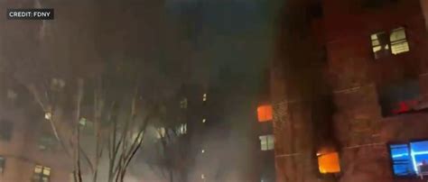 80 Displaced 7 Injured In Apartment Building Fire On New Years Eve