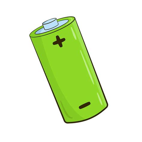 Green Battery Green Energy Concept 25377290 Vector Art At Vecteezy