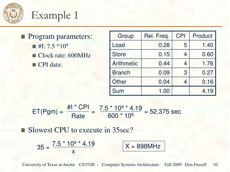 ppt cs352h computer systems architecture powerpoint presentation