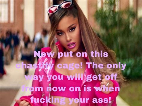 Ariana Grande Turns You Into A Sissy Femdom Sissification Assplay
