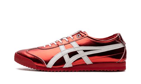 Onitsuka Tiger Mens Tiger Mexico 66 Sd Metallic Series Ginger Peach