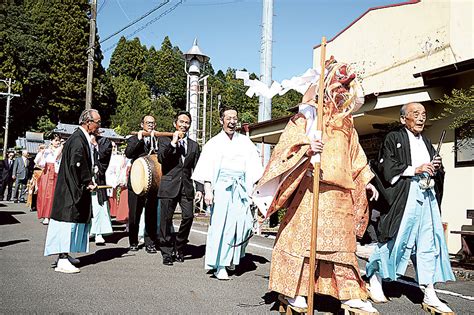 川根本町・敬満大井神社で祭典 地域の農作物献上｜あなたの静岡新聞