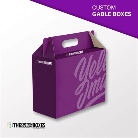 Custom Gable Packaging Boxes Tcpb