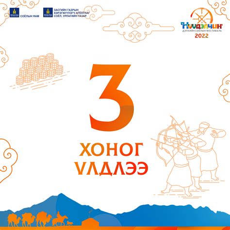 НҮҮДЭЛЧИН МОНГОЛ 2022 ФЕСТИВАЛЬ ЭХЛЭХЭД 3 ХОНОГ Монгол Улсын Үндэсний номын сан
