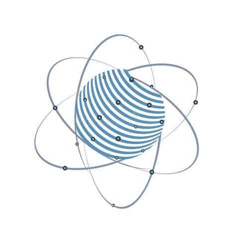 Vector Wireframe Connecting Earth Sphere Globe Connection Concept
