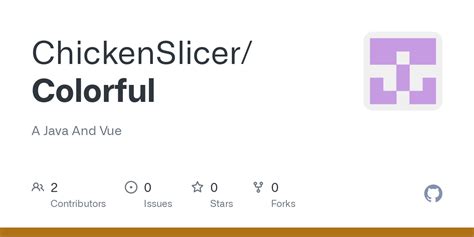 Github Chickenslicer Colorful A Java And Vue