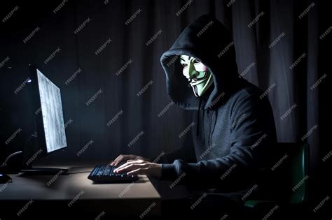 Premium Ai Image The Art Of Intrusion Anonymous Hacker Mastering The Code