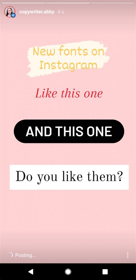 New Instagram Fonts Biographical Details A Caption For Photographs