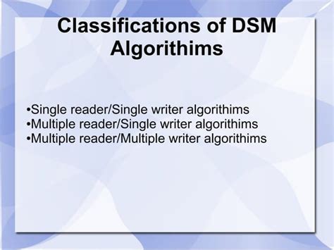 Distributed Shared Memory Shyam Soni Ppt