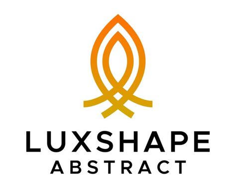 Premium Vector Geometric Bold Luxury Abstract Shape Logo Design