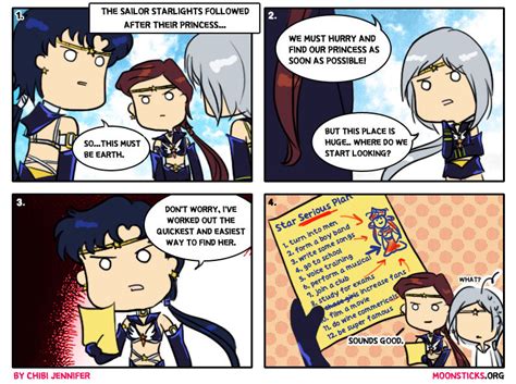 Chibi Jennifer NEW COMIC D Via MoonSticks Sailor Moon
