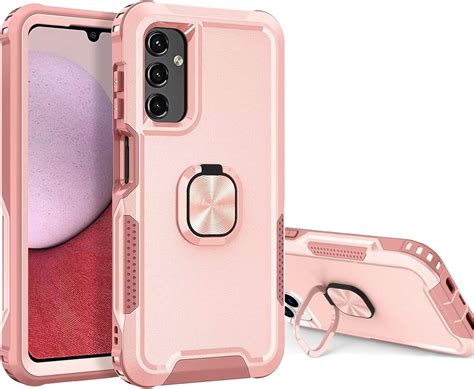 Funda Para Galaxy A14 5g Con Soporte De Protección Resistente Doble A
