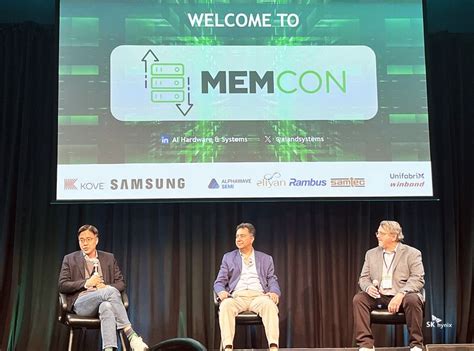 Sk Hynix America On Linkedin Memcon2024 Hbm Cxl Memory Ai