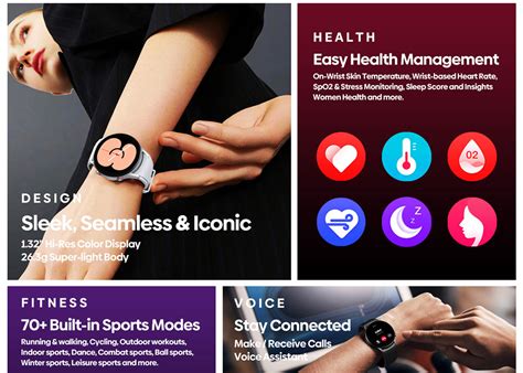 New Zeblaze GTR 3 Smartwatch Bluetooth Voice Calling Watch 1 32 IPS