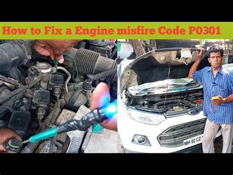 How to Fix a Engine Misfire Code P0301 - YouTube
