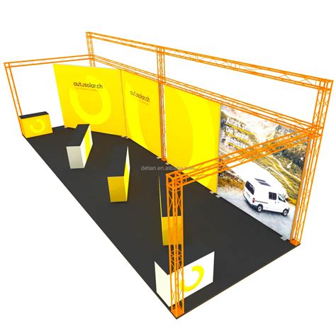 Modular Booth Exhibition Stand Design Booth Display Rack Trade Show
