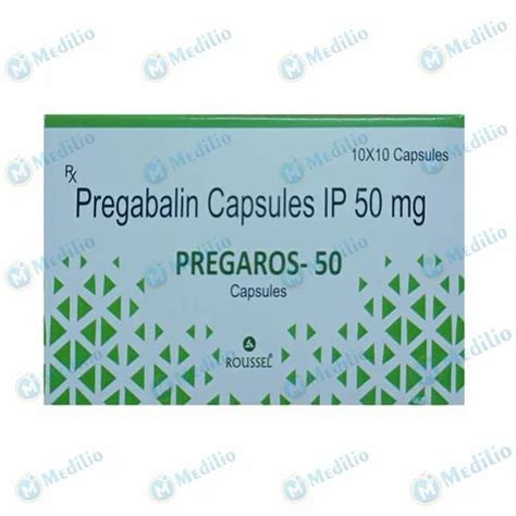Pregabalin 50 Mg Capsules At ₹ 145stripe Magob Surat Id