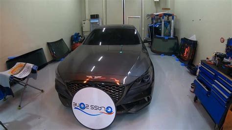 제네시스 G80 앞유리교체 Genesis Hud 깨진 정품 전면유리교체 솔라열차단썬팅을 함께 설치한 후기와 정확한 내차 앞유리교환 수리가격 정보 공유 네이버 블로그