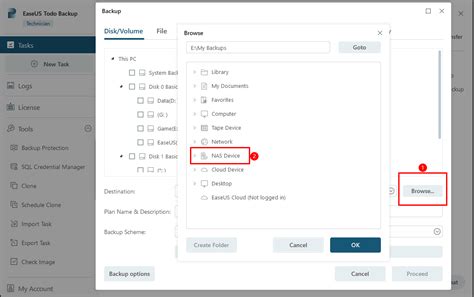 Backup Windows Server To NAS