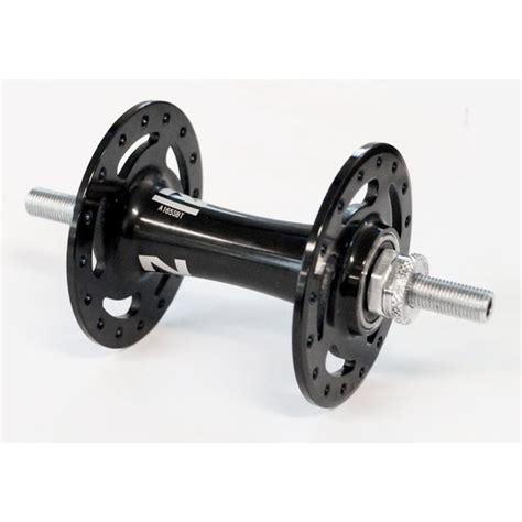 Novatec Hub Front Nutted Sealed Track Hole Axle Mm Alloy Black St Kilda Cycles