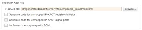Select TLM Mapping Options MATLAB Simulink