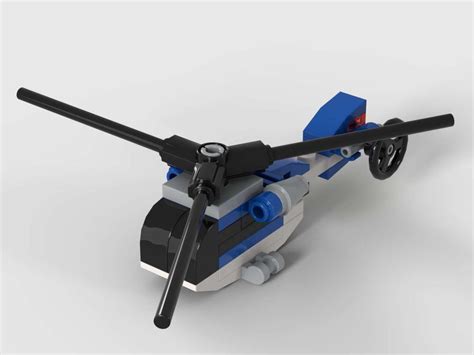 Lego Moc Mini Helicopter By Francisbrick Rebrickable Build With Lego