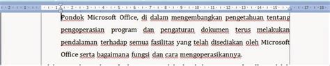Mengatur Paragrap Dengan Increase And Decrease Indent Di Microsoft Word