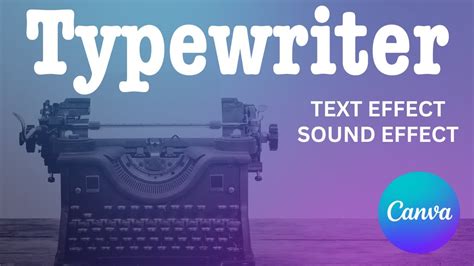 How To Create A Typewriter Text Effect In Canva تعليم كانفا للمبتدئين