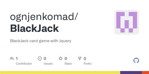 github ognjenkomad blackjack blackjack card game with jquery