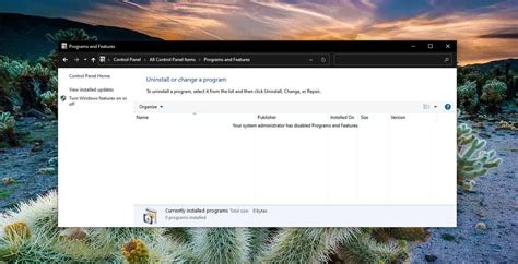 show hide programs and features in control panel technoresult