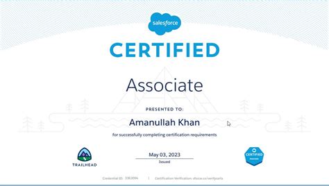 Aman Khan On Linkedin Salesforceassociate Salesforce Salesforcecertification