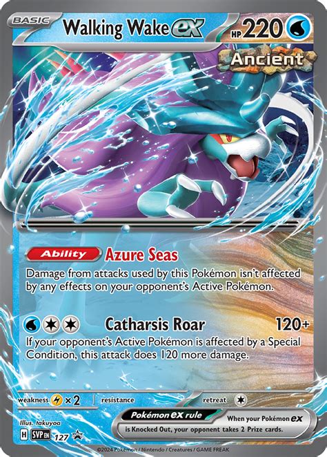 Walking Wake Ex Sv Black Star Promos Pokemon Card Pikawiz