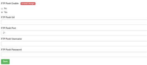 Configuring FTP Post Settings On AXM Web Accuenergy