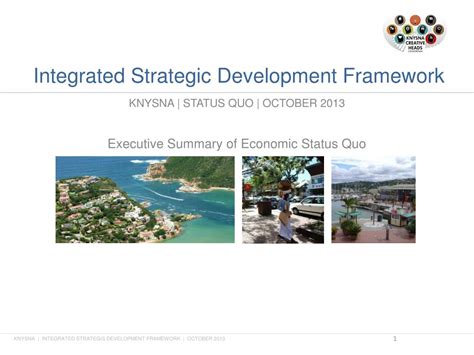 PPT Integrated Strategic Development Framework PowerPoint